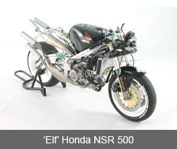 Dalren Models - Scale Model of the 1989 'Elf' Honda NSR 500